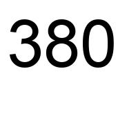 Number 380 facts