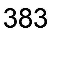 Number 383 facts