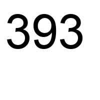Number 393 facts