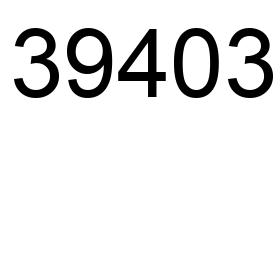 39403 number facts, meaning and properties