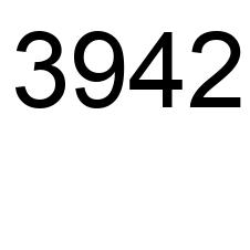3942 number facts