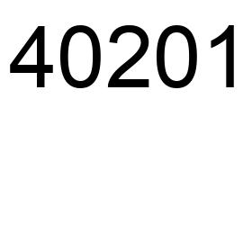 40201 number facts, meaning and properties