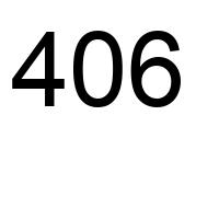 Number 406 facts