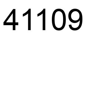 41109 number facts, meaning and properties