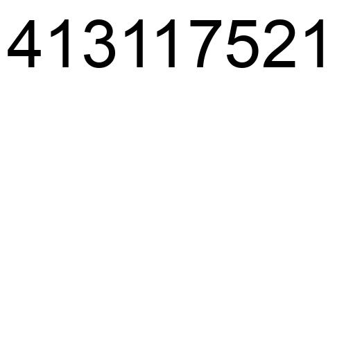 413117521 number, meaning and properties - Number.academy