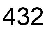Number 432 facts