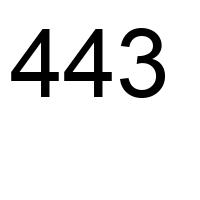 Number 443 facts