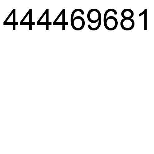 444469681 number, meaning and properties - Number.academy