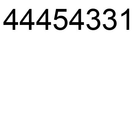 44454331 number, meaning and properties - Number.academy