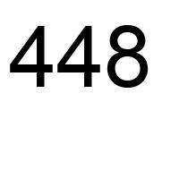 Number 448 facts