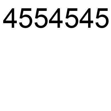4554545 number facts, meaning and properties