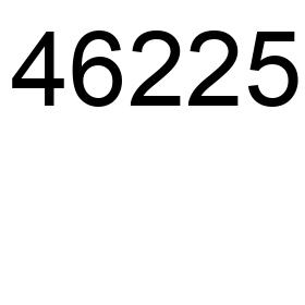 46225 number facts, meaning and properties