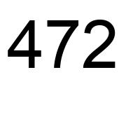 Number 472 facts