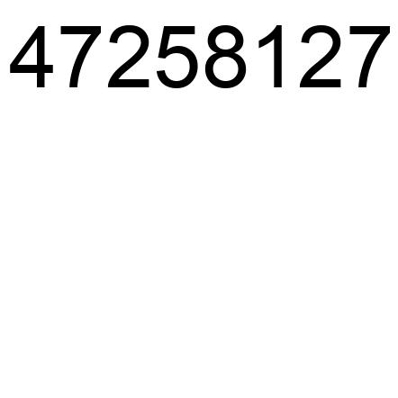 47258127 number, meaning and properties - Number.academy