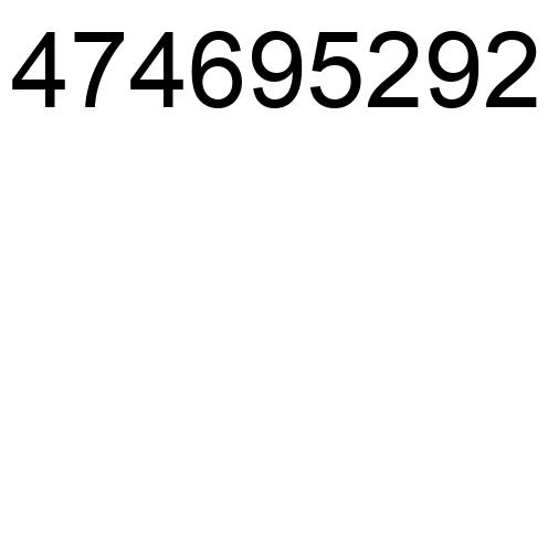 474695292 number facts, meaning and properties