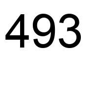 Number 493 facts