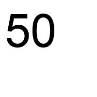 Number 50 facts