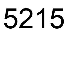5215 number facts
