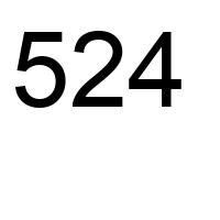 Number 524 facts