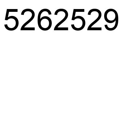 5262529 number, meaning and properties - Number.academy