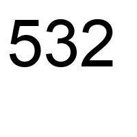 Number 532 facts