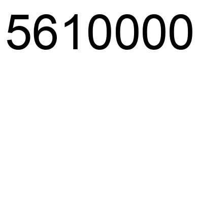 5610000 number facts, meaning and properties
