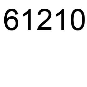 61210 number, meaning and properties - Number.academy