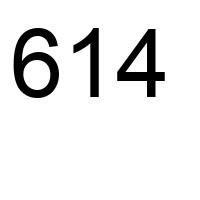 Number 614 facts