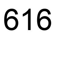 Number 616 facts