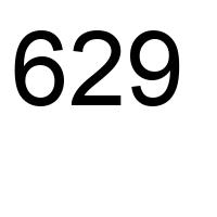 Number 629 facts