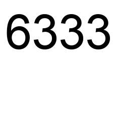 6333 number facts