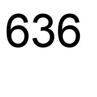 Number 636 facts