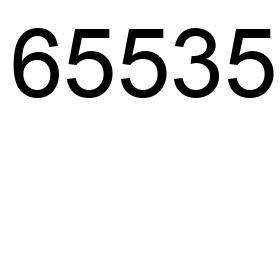 65535 number facts, meaning and properties