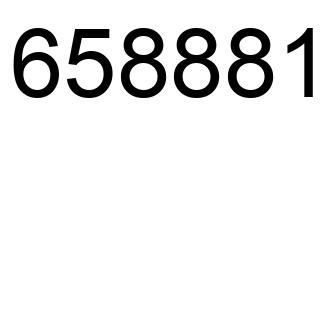 658881 number facts, meaning and properties