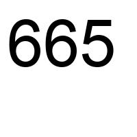 Number 665 facts