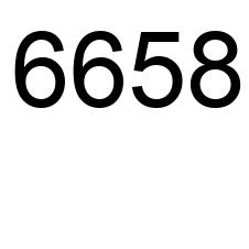 6658 number facts