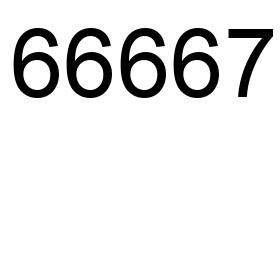 66667 number facts, meaning and properties