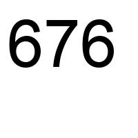 Number 676 facts