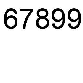 67899 number facts, meaning and properties