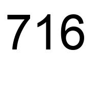 Number 716 facts