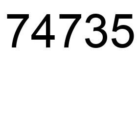 74735 number facts, meaning and properties