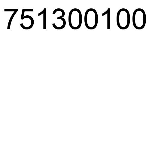 751300100 number facts, meaning and properties