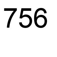 Number 756 facts