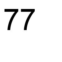 Number 77 facts