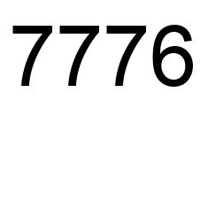 7776 number facts