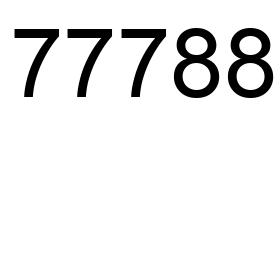 77788 number facts, meaning and properties