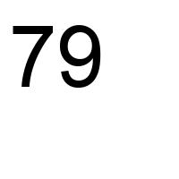 Number 79 facts
