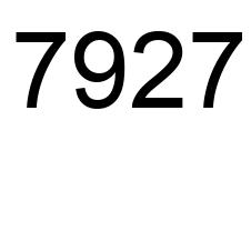 7927 number facts