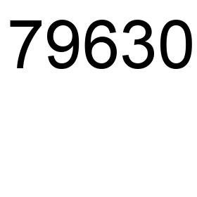79630 number facts, meaning and properties