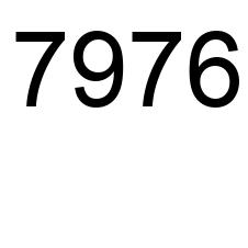 7976 number facts